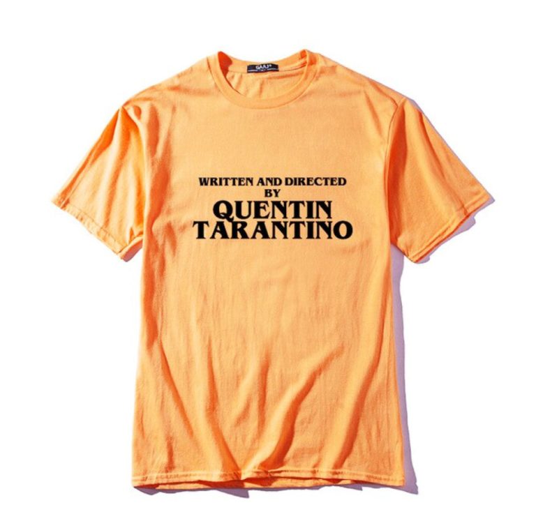 T-shirt Tarantino Written And Directed By Quentin Tarantino